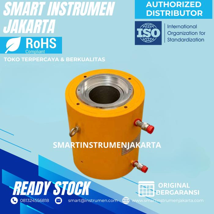 Jual Double 100T 100mm Hollow Plunger Stroke Hydraulic Cylinder - Jakarta Barat - SMART ...
