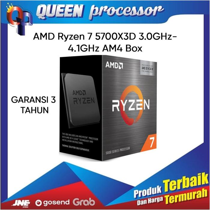 Jual Cpu Processor AMD Ryzen 7 5700X3D 3.0Ghz Box - Jakarta Pusat ...