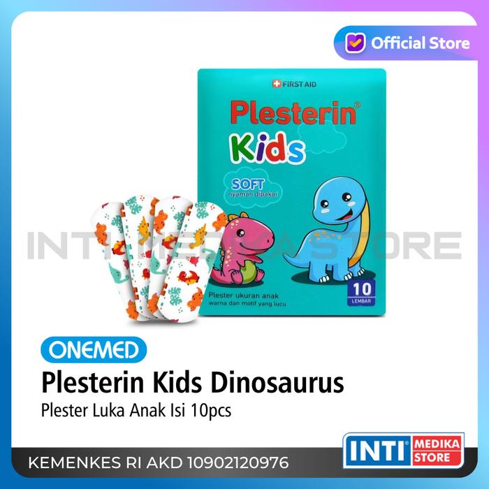 Promo ONEMED - PLESTERIN KIDS DINO Bahan Premium Kain Halus & Elastis ...