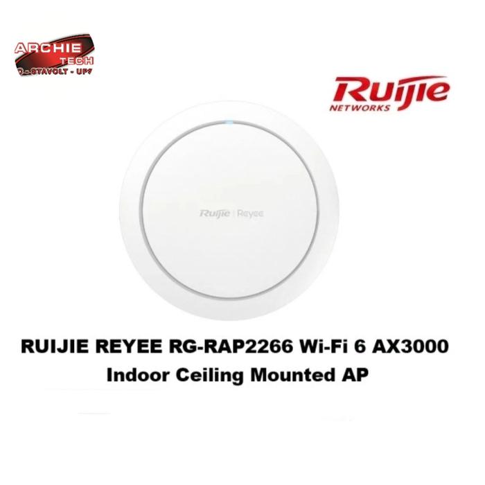Jual RUIJIE REYEE RG-RAP2266 Wi-Fi 6 AX3000 Indoor Ceiling Mounted AP ...