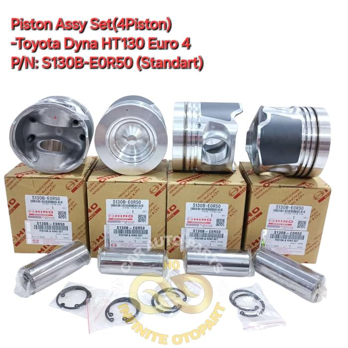 Jual PISTON ASSY SET DYNA HT130 EURO 4 S130B-E0R50 (Standart) - Jakarta Pusat - INFINITE OTO5 ...
