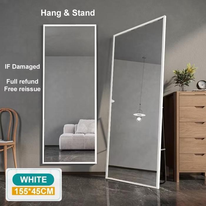Jual Standing mirror / Cermin standing155 X 45 CM / Cermin Berdiri full ...