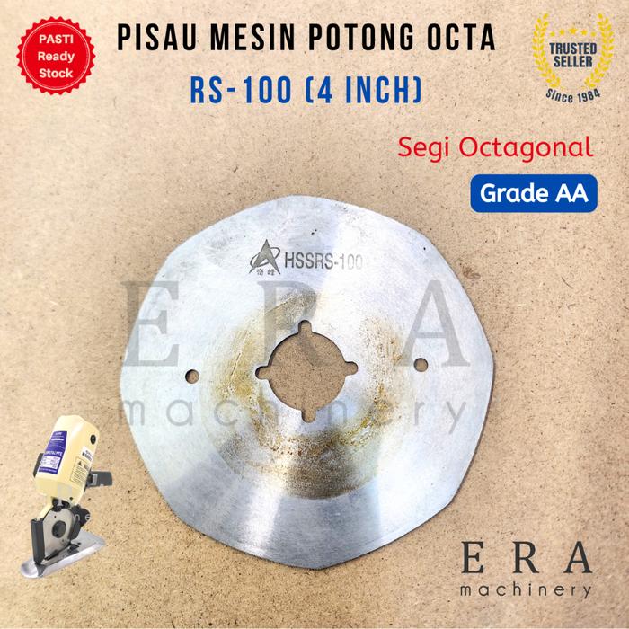 Jual Pisau Mesin Potong Octa RS-100 Taking Crystalite pisau bulat 10 cm ...