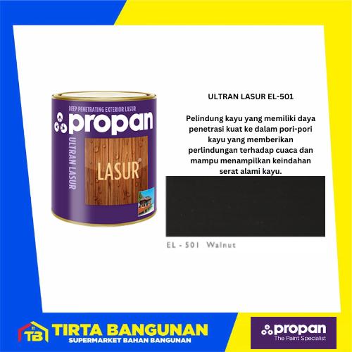 Jual PROPAN EXTERIOR ULTRAN LASUR EL-501/ CAT PELINDUNG KAYU - WALNUT ...