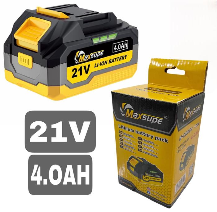 Promo Maxsupe Original Baterai LXT 21V 2ah 4Ah Mesin Cordless Bor ...