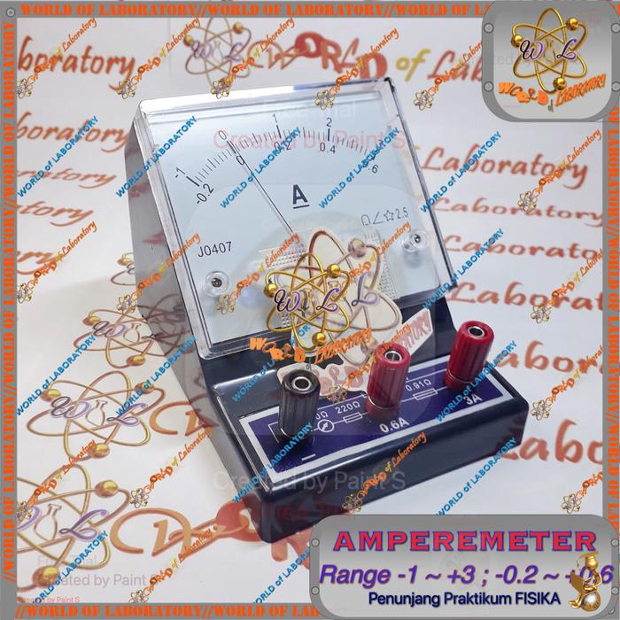 Jual Amperemeter, Voltmeter, Galvanometer, Penunjang Praktikum Fisika ...
