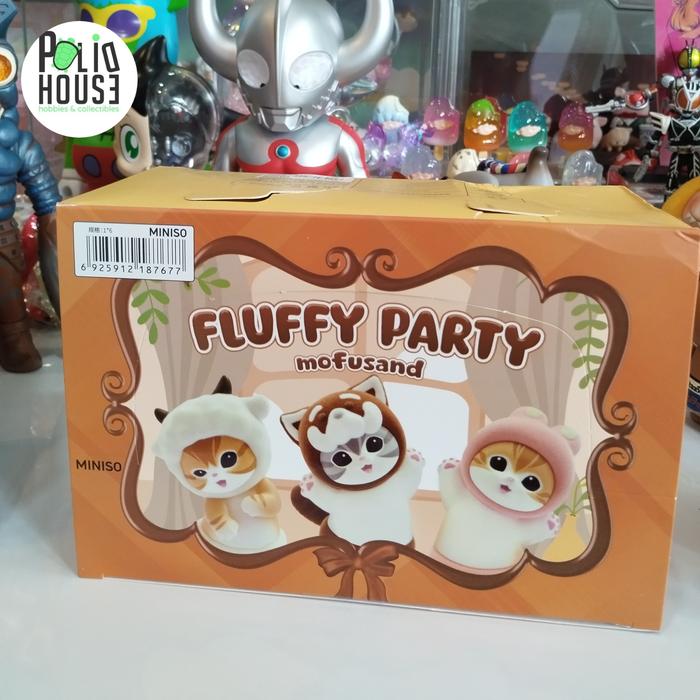 Jual Mofusand fluffy party miniso blind box - blind box - Kab ...