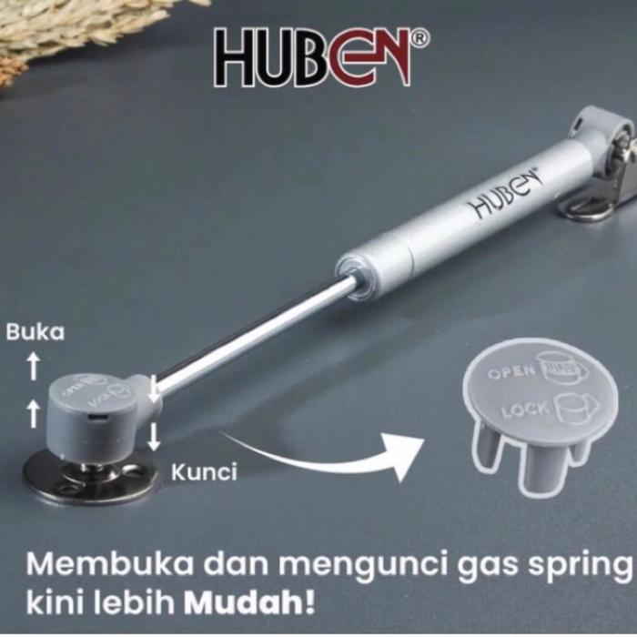 Jual Gas Spring Hidrolik Huben GS 100 N - Engsel Hidrolik Jok Motor ...