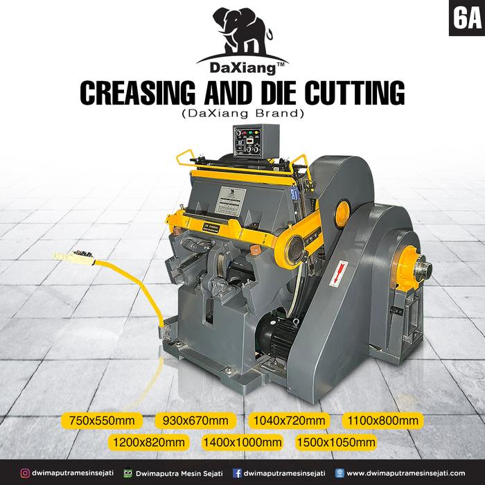 Jual Creasing and Die Cutting Machine (DaXiang Brand) / Mesin Pond ...