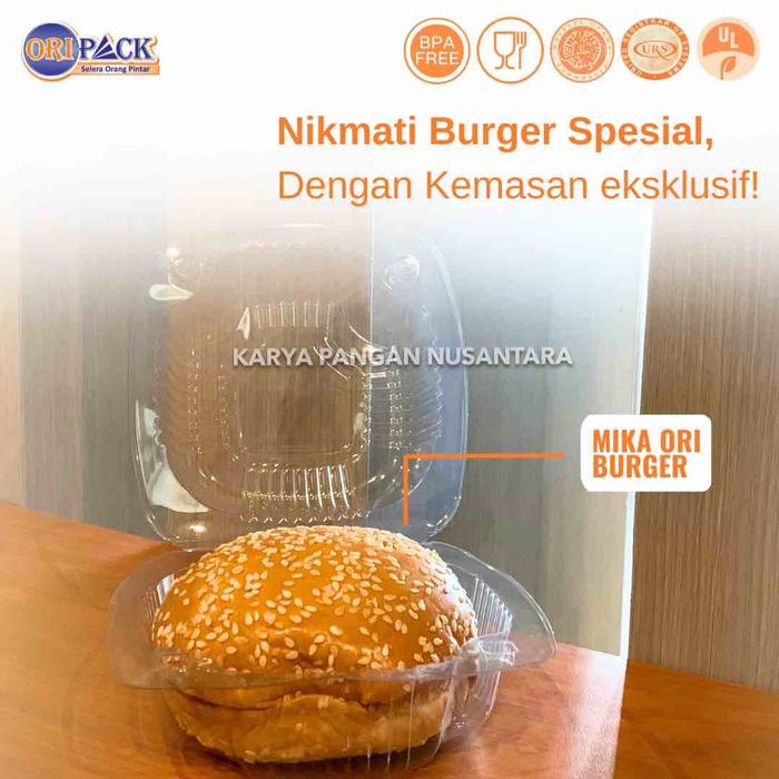 Jual MIKA BURGER MIKA HAMBURGER MIKA HB ORI MIKA PLASTIK BURGER TRAY ...