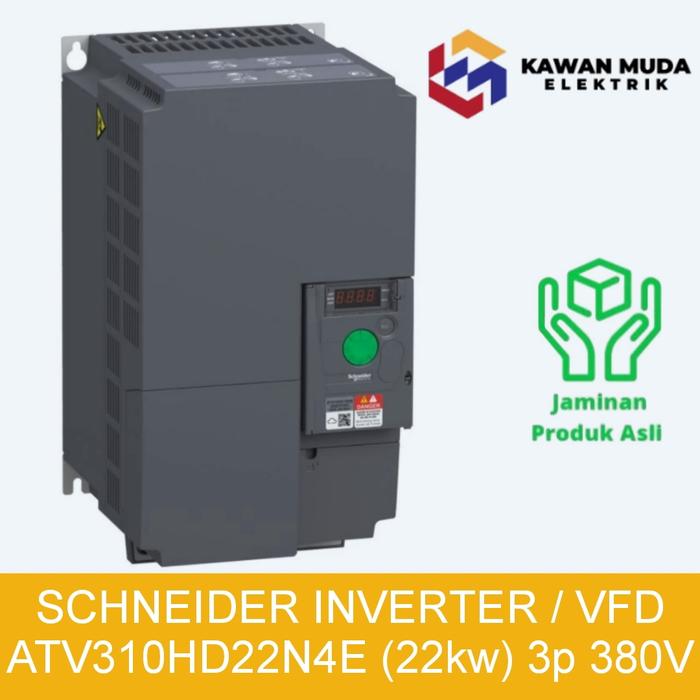 Jual VSD / VFD SCHNEIDER INVERTER ATV310HD22N4E (22KW) Without EMC ...