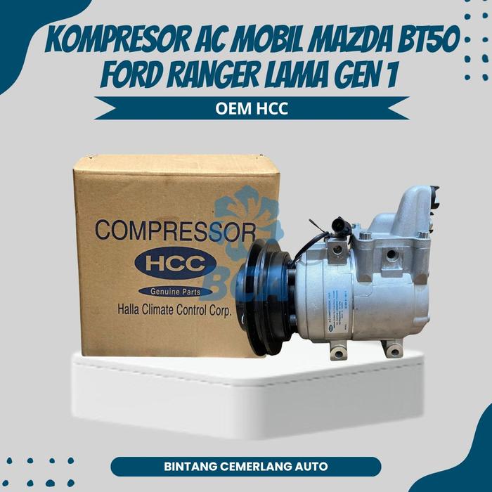 Jual KOMPRESOR AC MOBIL Mazda BT50 Dan Ford Ranger Lama GEN 1 - OEM HCC ...