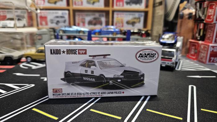 Promo KHMG120 Kaido House X Mini GT Nissan Skyline GT-R (R34) Kaido ...
