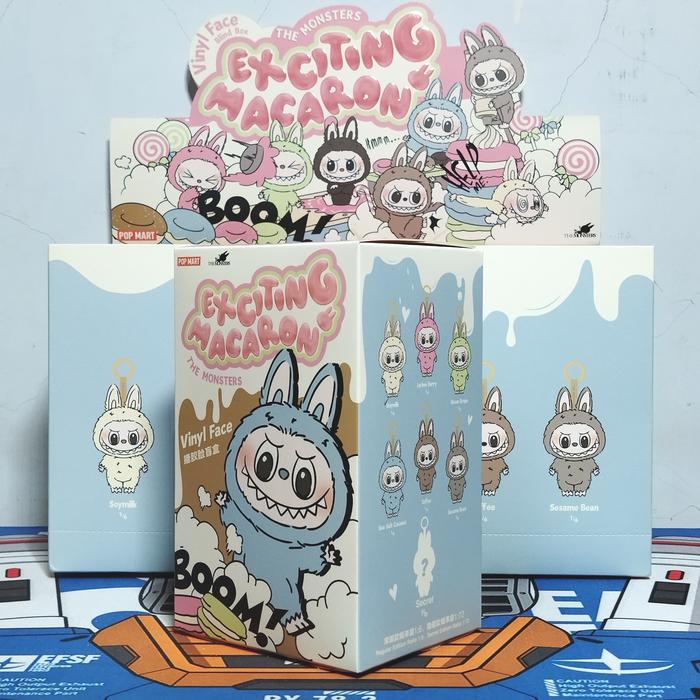 Jual 100% Original Pop Mart Labubu SASAME BEAN Exciting Macaron The ...