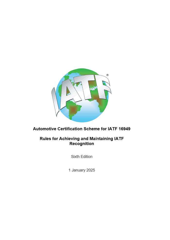 Jual Buku Automotive Certification Scheme for IATF 16949 Rules for ...
