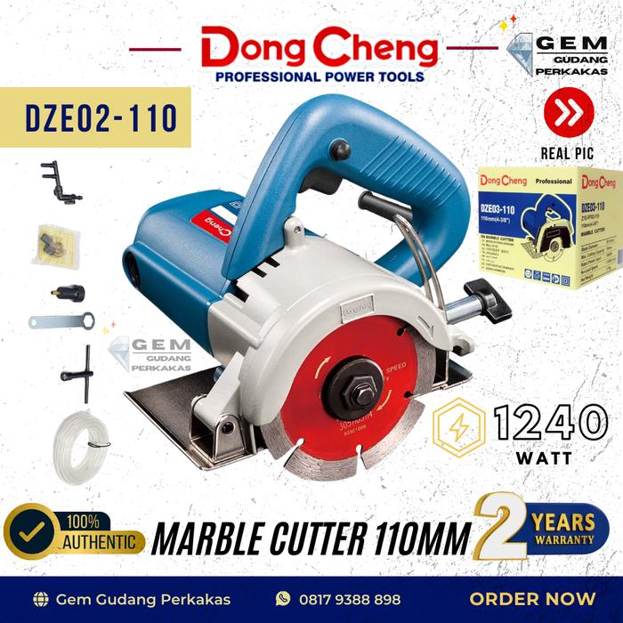 Jual Mesin Potong Keramik Dongcheng Marble Cutter 110M 1240Watt DZE02 ...