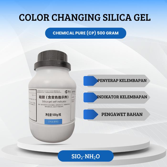 Promo Color Changing Silica Gel / Gel Silika Pengubah Warna Chemical ...