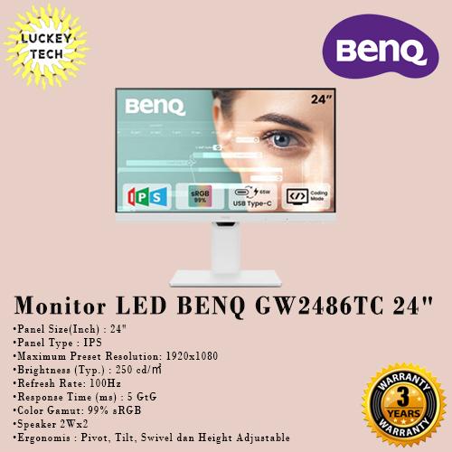 Jual Monitor LED BENQ GW2486TC 24" - Jakarta Pusat - Luckey Tech ...