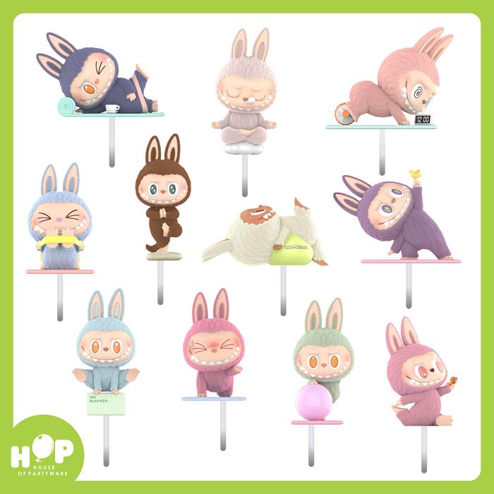 Jual Topper Birthday Cake Labubu Custom Nama dan Umur / Tumpeng Happy ...