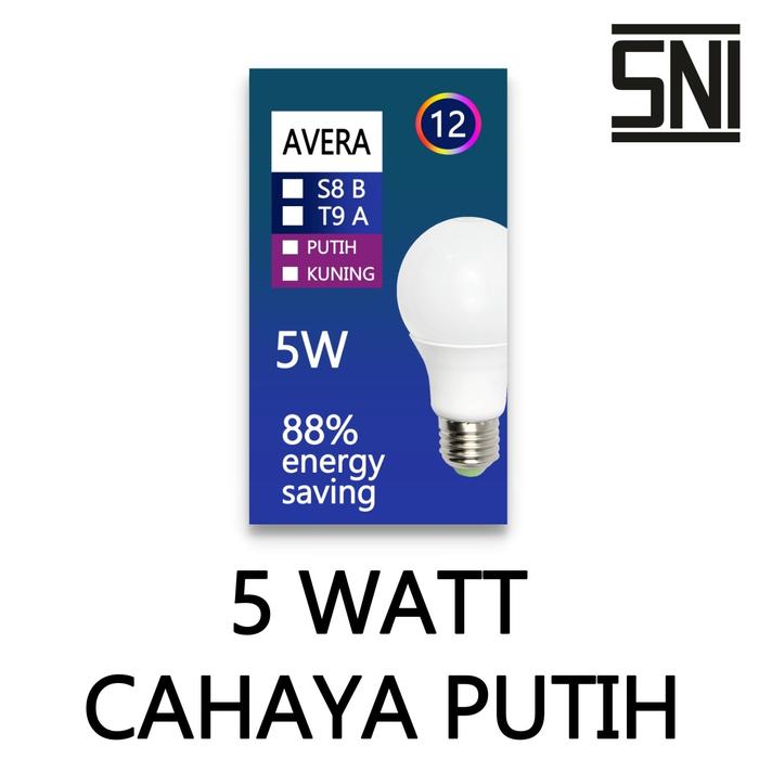 Jual Bohlam LED 5 Watt 10 Watt 15 Watt 20 Watt 30 Watt Putih Kuning ...