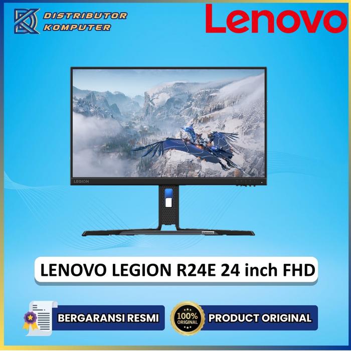 Promo LENOVO LEGION R24E 24 inch FHD IPS 180Hz 0.5ms GAMING MONITOR ...