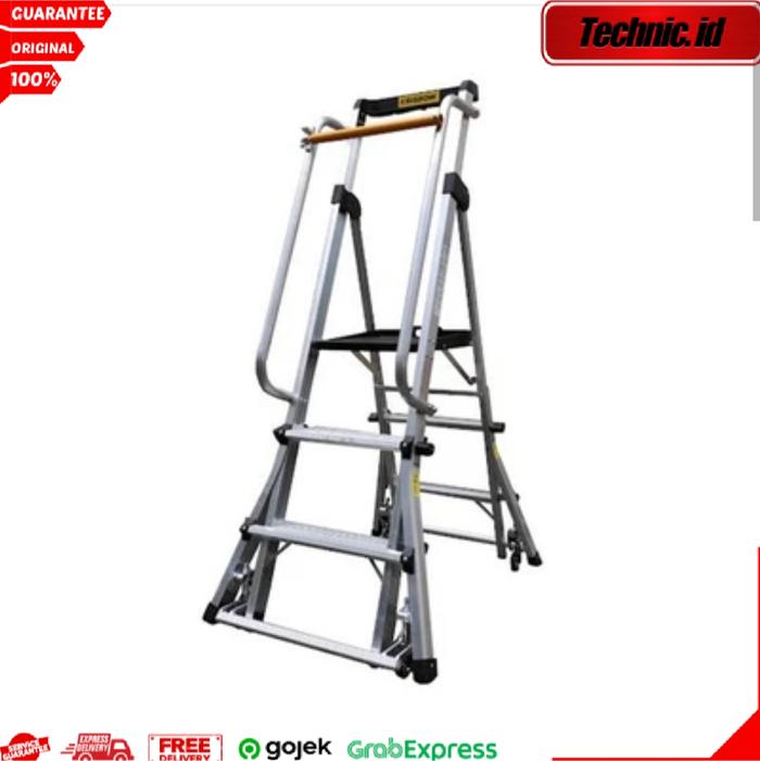 Jual Tangga Lipat Krisbow 1,1 Mtr Tangga Aluminium Rolling Multi 4x2 ...