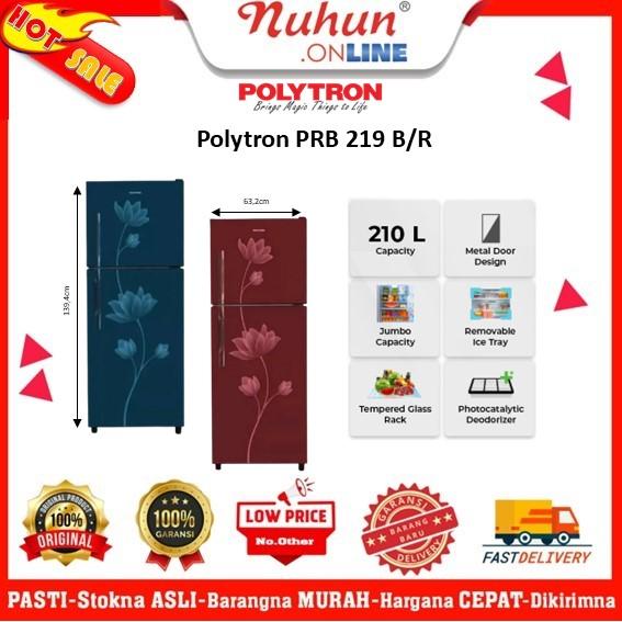 Jual Kulkas 2 Pintu Polytron PRB 219 R Kapasitas Jumbo 210Ltr-Cianjur ...