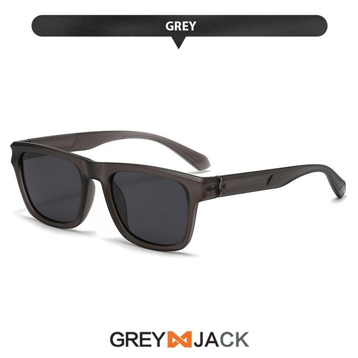 Promo Grey Jack Kacamata Sunglasses Polarized Model Kotak Simple Tr90 ...