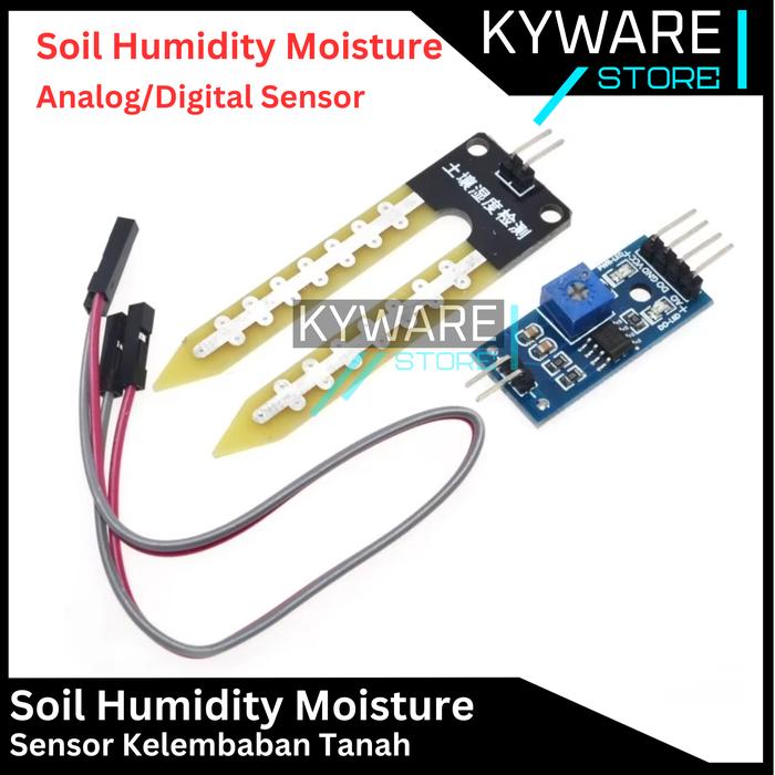 Jual Soil Humidity Moisture Sensor Kelembaban Tanah Module - Kab. Bogor ...