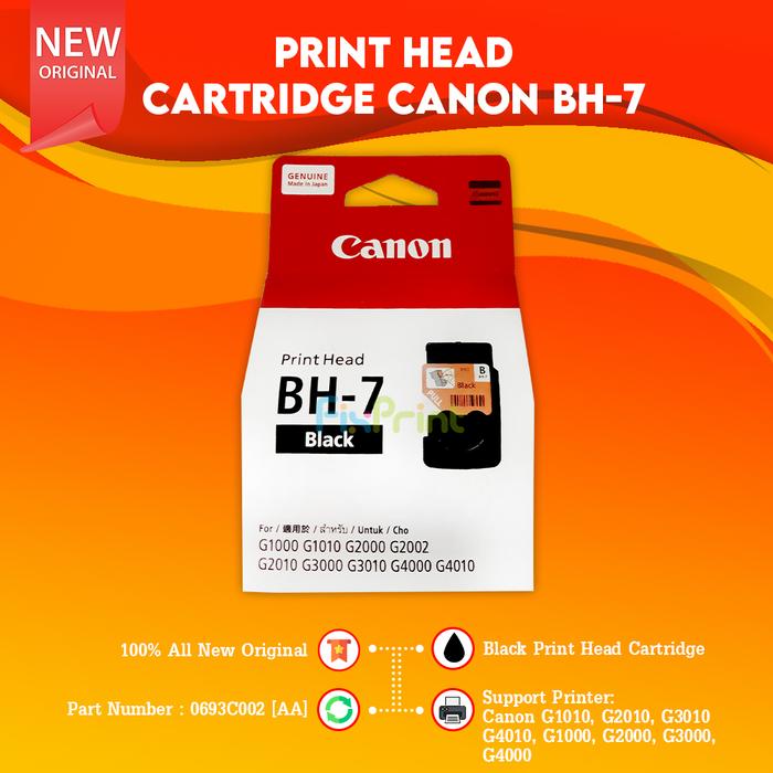 Jual Print Head Cartridge BH7 BH-7 Black CH7 CH-7 Color Printer Canon ...