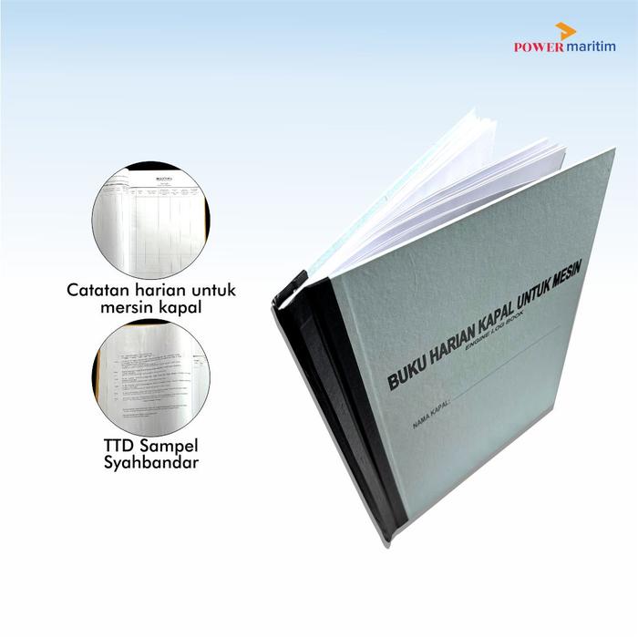 Jual Log Book Deck Engine Cap Syabandar - ENGINE - Kota Surabaya ...