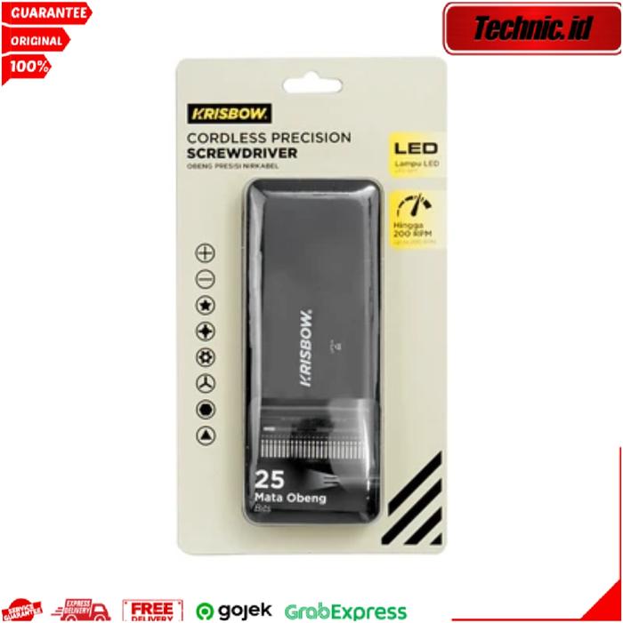 Jual Hand Tools Krisbow Obeng Presisi Elektrik Cordless Electric ...