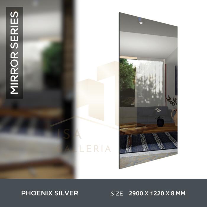 Jual WPC Roshan 2900 x 1220 mm - Phoenix Silver (MIRROR SERIES) - Kota ...