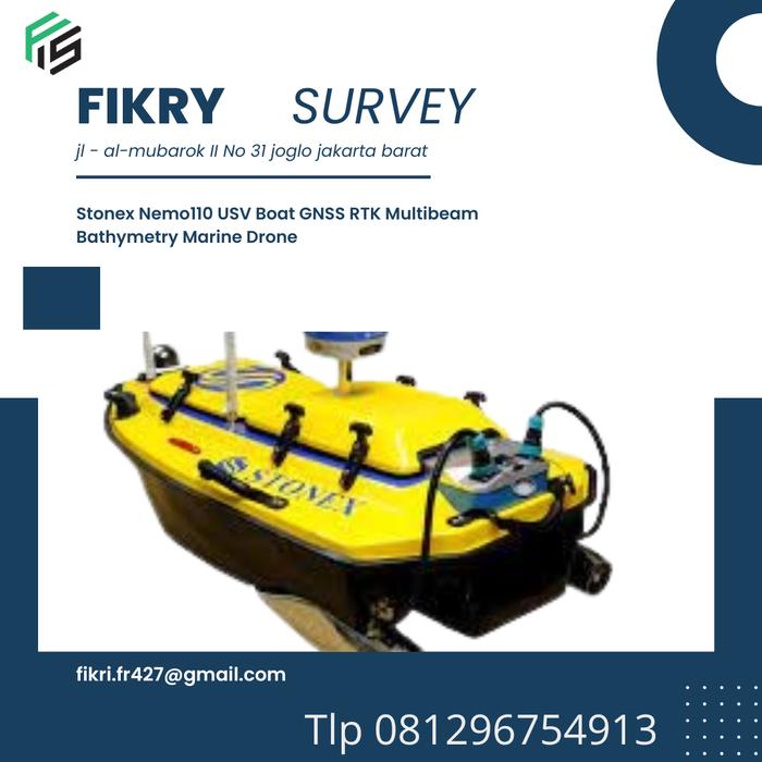 Jual Stonex Nemo110 USV Boat GNSS RTK Multibeam Bathymetry Marine Drone ...