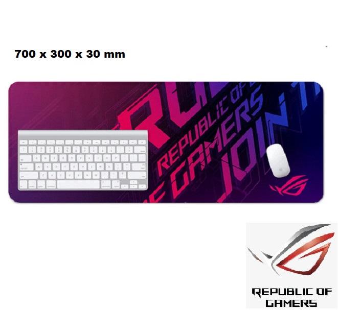 Jual Mouse Pad Asus ROG Original Quality Mousepad Gaming Besar Lebar ...