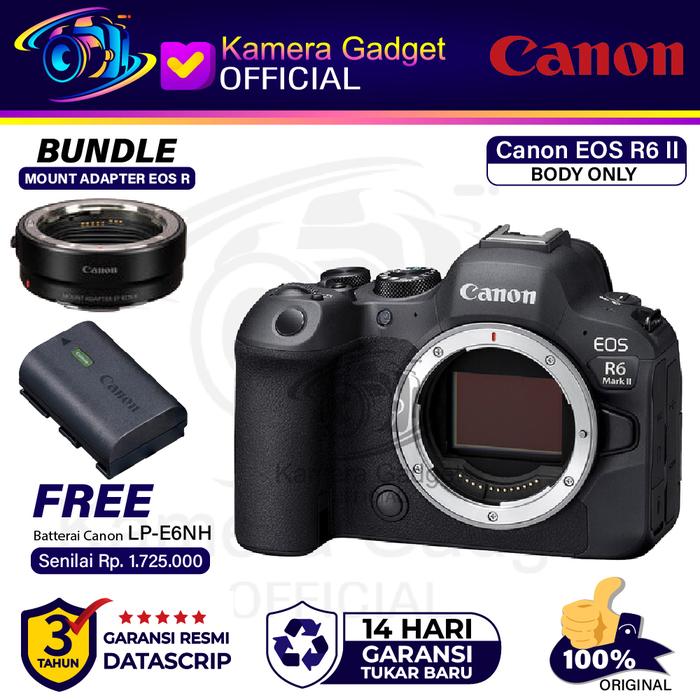 Promo Canon EOS R6 Mark II Body Only Mirrorless Camera - BO Mark 2 ...