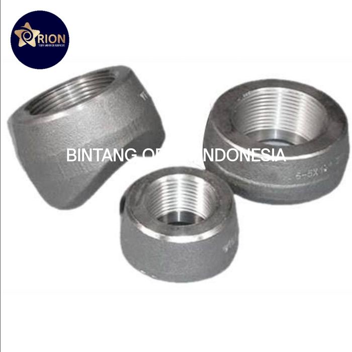 Jual Threadolet Besi Class 3000 Drat NPT 1/2" inch - Threadolet ...
