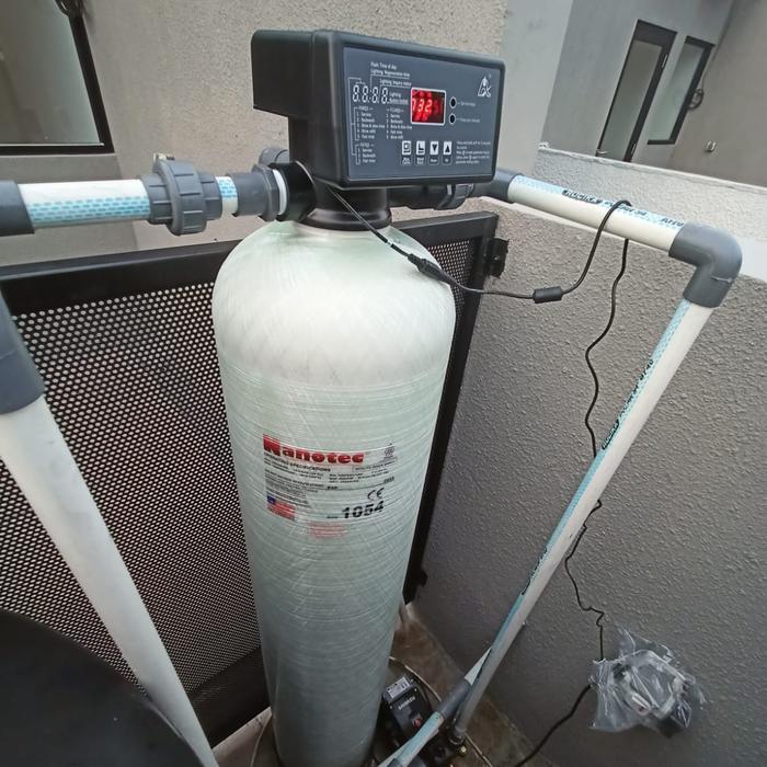 Jual filter air otomatis backwash / filter automatic backwhas / sepaket ...