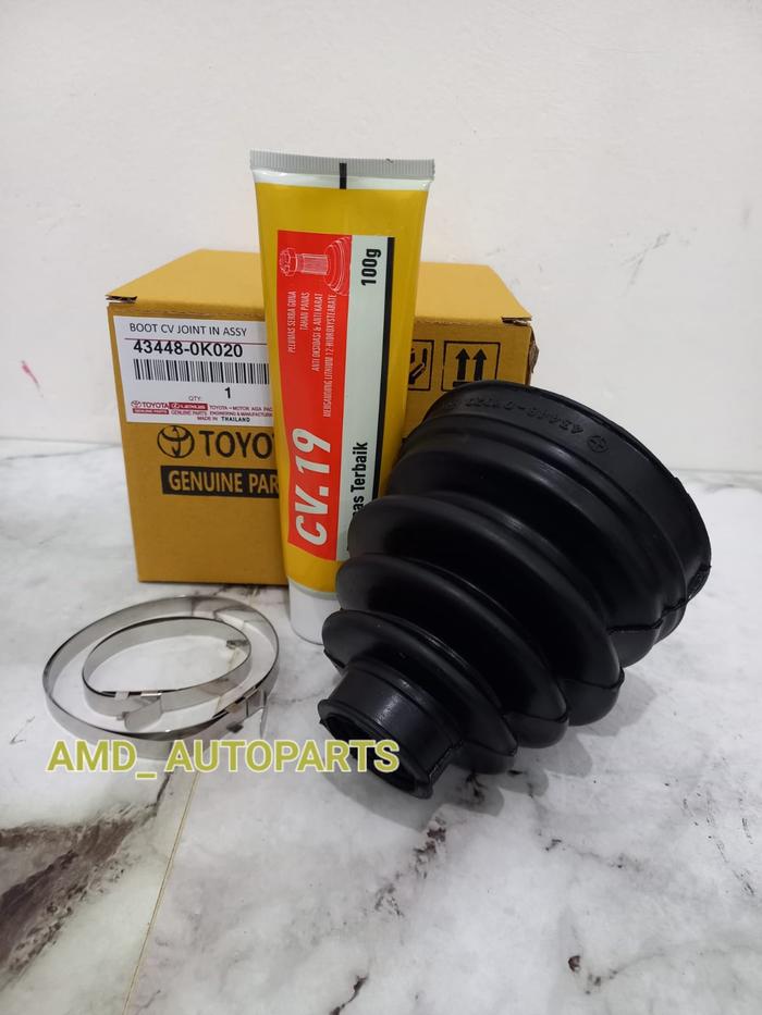 Jual KARET AS RODA DEPAN DALAM KARET BOOT CV JOINT IN ASSY HILUX FORTUNER 43448-0K020 - Kota ...