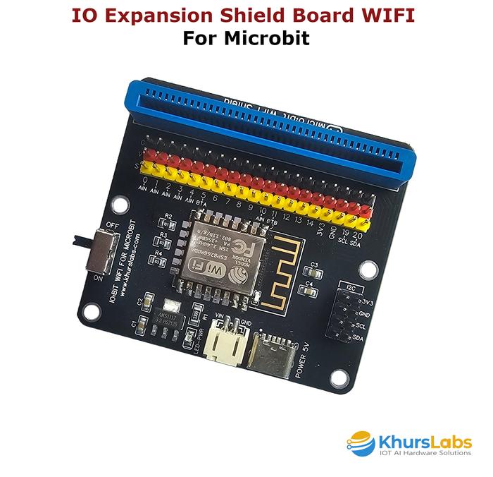 Jual Micro:Bit IOT Expansion Shield Wifi Extenteder Board For Microbit ...