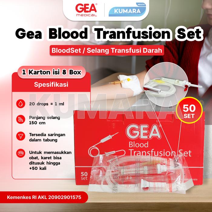 Jual GEA - Blood Set / Blood Tranfusion Set Pcs - Jakarta Timur ...