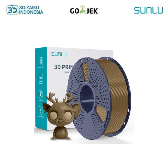 Promo SUNLU 3D Filament PLA+ 2.0 Neat Winding High Speed High Impact ...