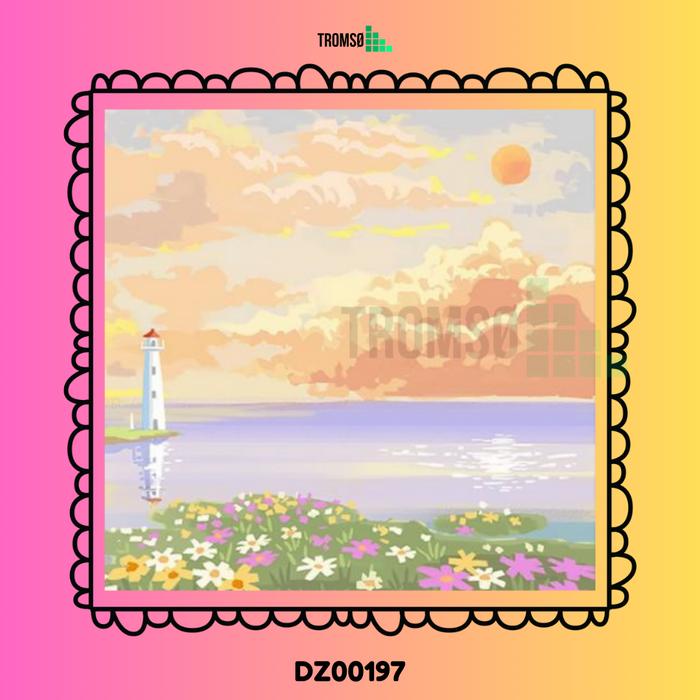 Jual Tromso DIY Paint by Number KIT 20 X 20 (Painting by Number) Varian ...