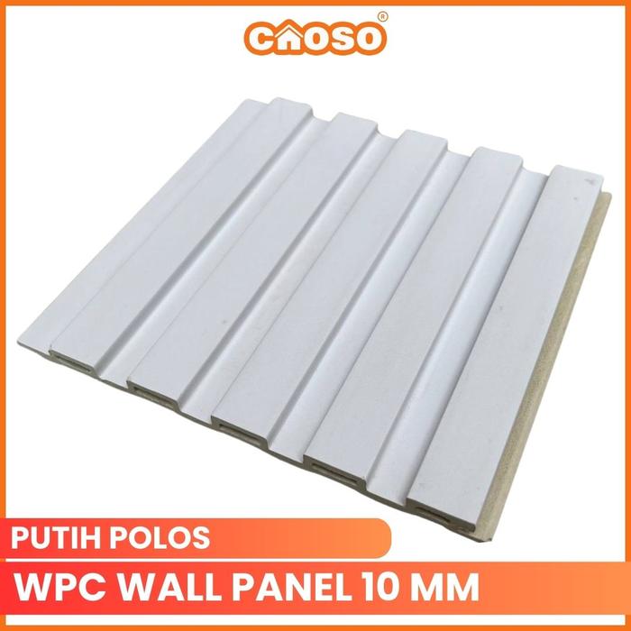 Promo Wpc Wall Panel Dekor Dinding 3meter Kisi Kisi Motif 10mm - PUTIH ...