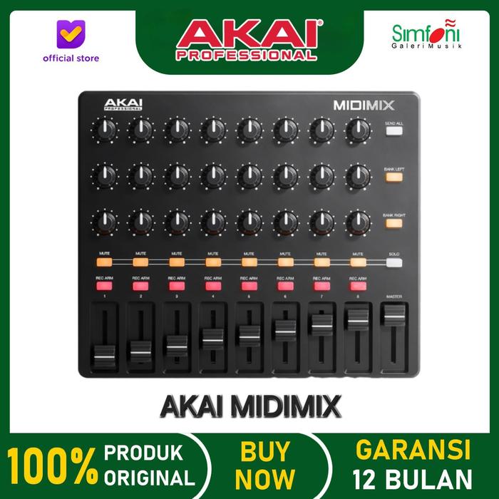 Promo Akai Professional MIDIMIX & DAW Controller/ AKAI MIDI MIX Cicil 0 ...