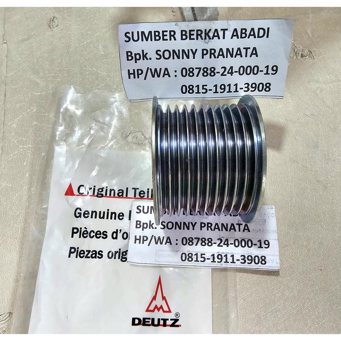 Jual FAN PULLEY ALTERNATOR 01182291 10PK 20775463 - D6E TCD2012 TCD2013 ...
