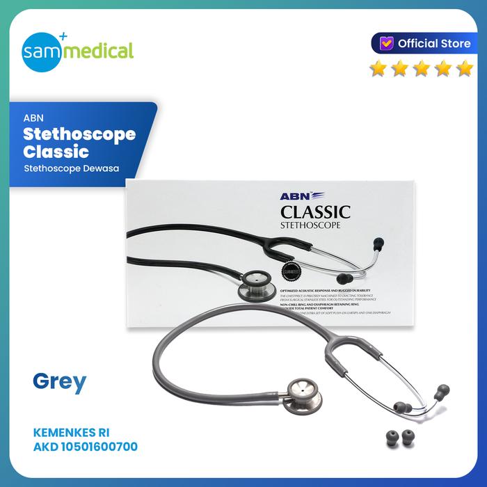 Jual ABN Classic Stethoscope Adult / Stetoskop Dewasa / Stetoskop ...