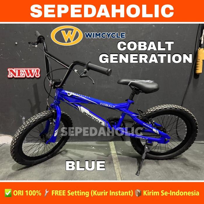 Jual Sepeda Anak Laki BMX WIMCYCLE COBALT GENERATION Ukuran 20 Inch ...