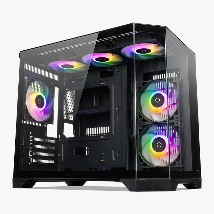 Jual TECWARE VX TRINITY M - mATX FREE 6 FAN ARGB - Hitam - Kota ...