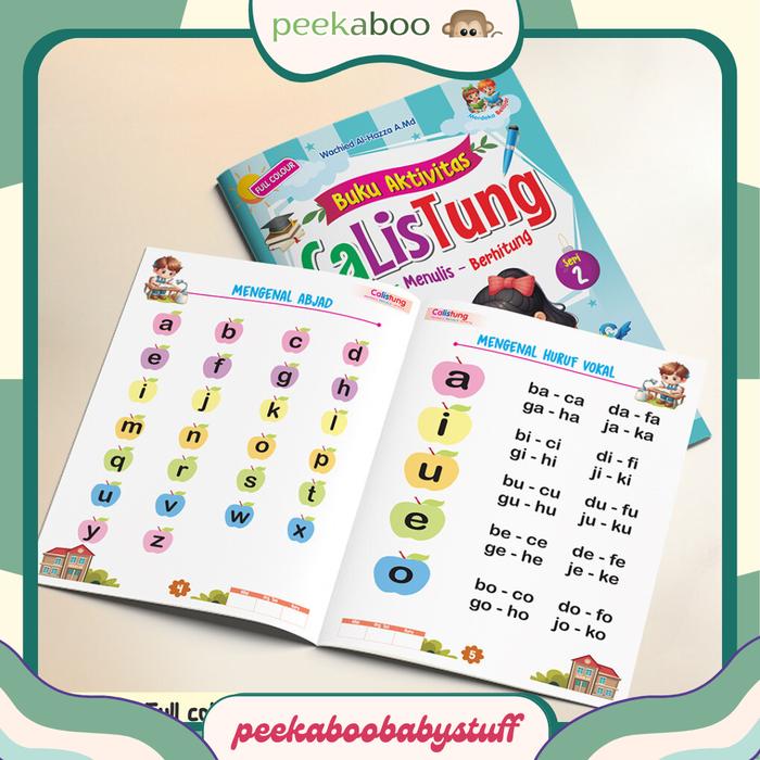 Jual BUKU PAUD ANAK LATIHAN MENULIS HURUF ANGKA HURUF ALFABET HIJAIYAH ...